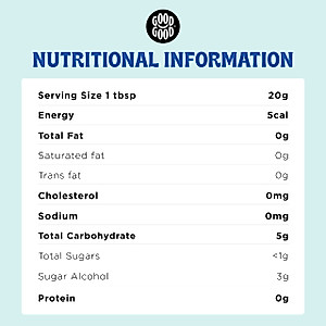 Good Good No Added Sugar Blueberry Jam - Keto Friendly Jelly - Low Carb, Low-Calorie and Vegan - Diabetic Friendly - 12oz / 330g (Pack of 2)