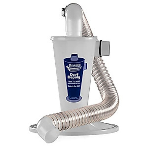 Dust Deputy Plus Anti-Static Retrofit Cyclone Separator Kit for Wet/Dry Shop Vacuums with Collapse-Proof Bucket Lid and Hose (DD Plus)