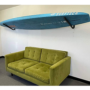 Cor Surf Paddleboard Wall Rack | Heavy-Duty Rack Easy to Install Mount | Works with Longboards and Stand Up Paddle Boards