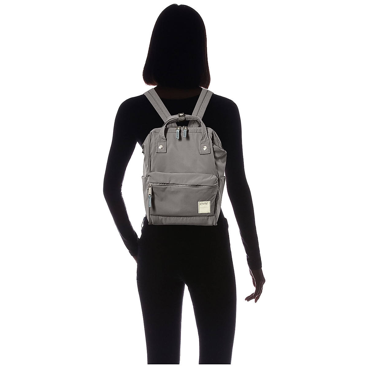 anello(アネロ) Women Backpack, Grey (Grey Marl)