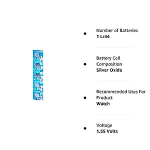 #390 Renata Watch Batteries 5Pcs