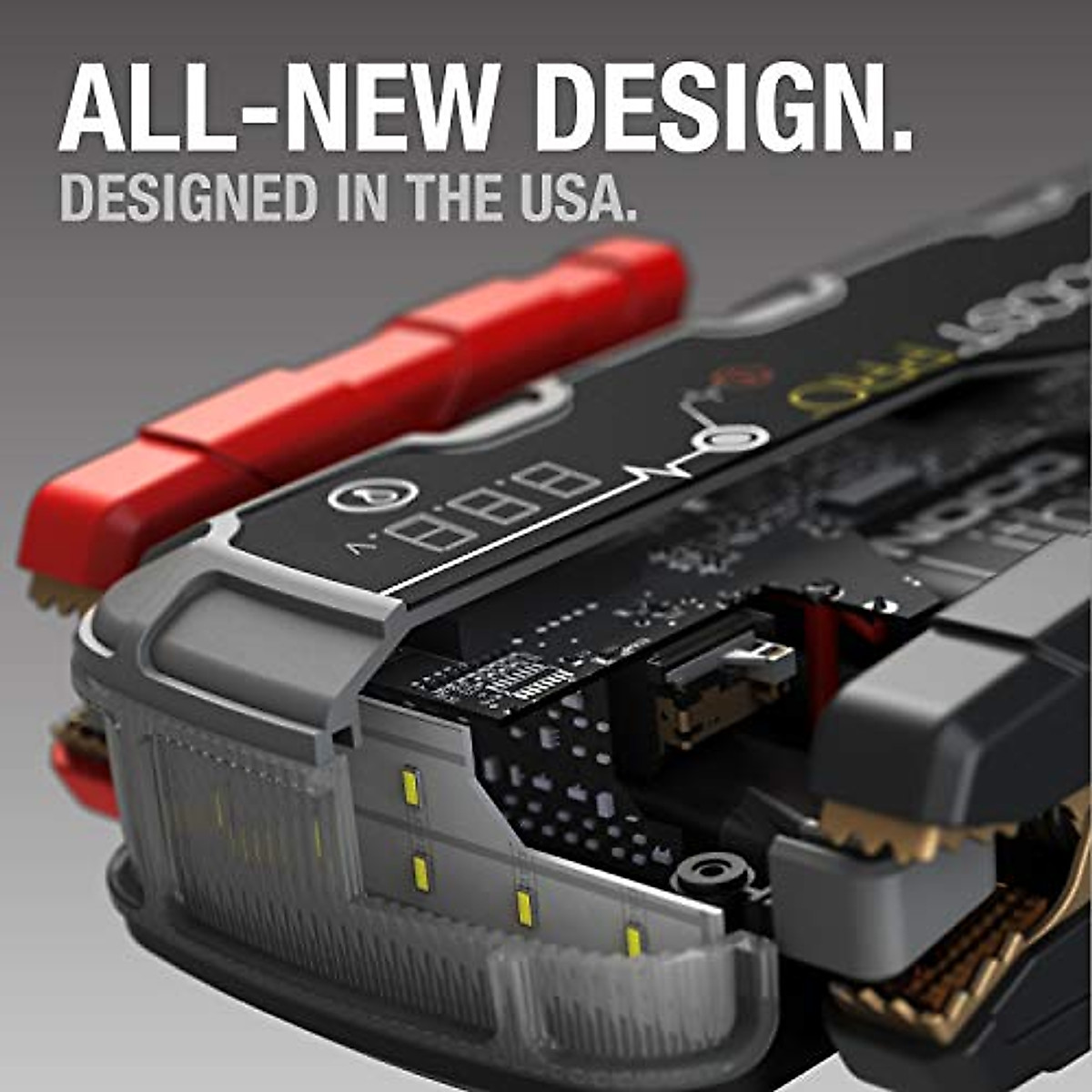 NOCO Boost Pro GB150 3000 Amp 12-Volt UltraSafe Lithium Jump Starter Box, Car Battery Booster Pack, Portable Power Bank Charger, and Jumper Cables for up to 9-Liter Gasoline and 7-Liter Diesel Engines