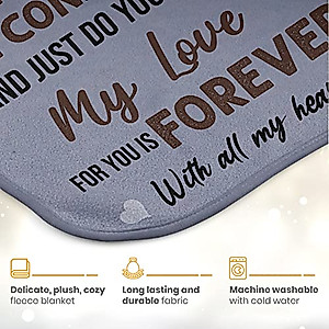 New 2023 Son Gifts from Mom to Son Eagles Throw Blanket - to My Son Blanket - Animal Gift Ideas for Son on Graduation Day, Birthday, Thanksgiving, Christmas, Mother's Day - 50" x 60" Fleece Blanket