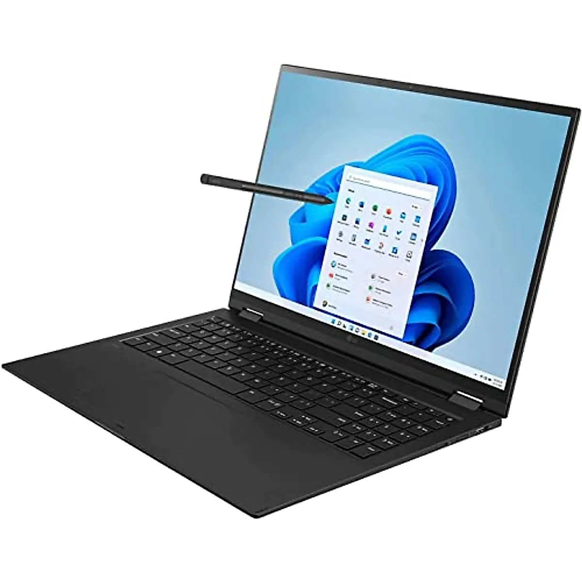 LG Gram 16T90Q 16" WQXGA 2-in-1 Touchscreen (Intel 12th Gen 12-Core i7-1260P, 16GB LPDDR5 RAM, 2TB SSD, Stylus), (2560 x 1600) Business Laptop, Thunderbolt 4, IST Computers HDMI, Windows 11 Pro