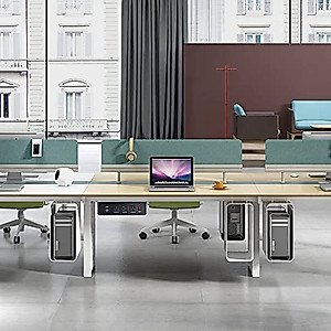 Under Desk Power Strip 3 AC Outlets & 2 USB Ports Desk Mountable Power Strip with 9.85ft Power Cord for Home Office Standing Desk