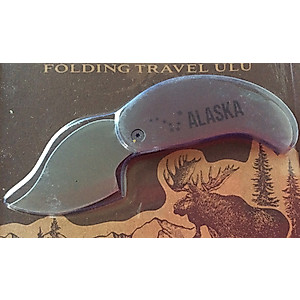 Alaska Dipper Folding Travel Pocket Ulu Knife