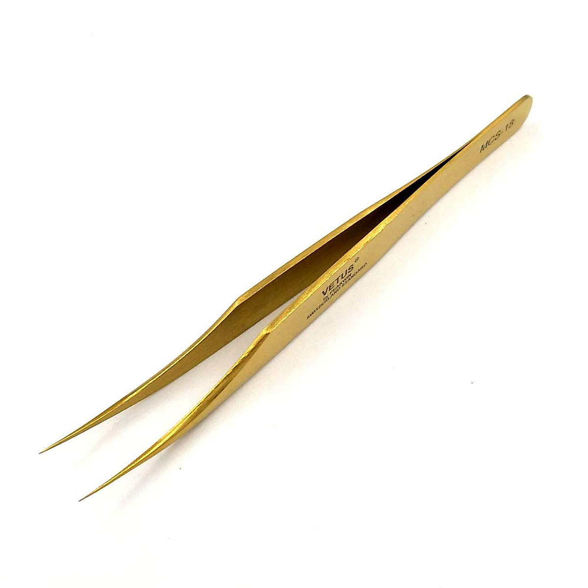 Vetus MCS Makeups Tweezers for Beauty Eyelashes Grip Picking Selection Works (MCS-18)