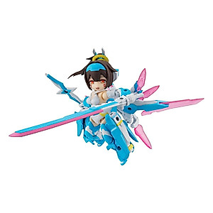 Megahouse Desktop Army Megami Device Asra Series (Cherry Blossom Oni, Aoi) Box of 4, Multiple Colors (MH83138)
