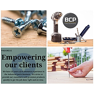 100 Qty #8 x 3/4" Flat Head 304 Stainless Phillips Head Wood Screws (BCP22)