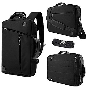 Convertible Laptop and Tablet Shoulder Bag 12 12.9 Inch for iPad Pro 13, iPad Air 13, iPad Pro 12.9 Galaxy Tab S9+/S8+/S7+, Surface Pro 11 10 9 8 X 7