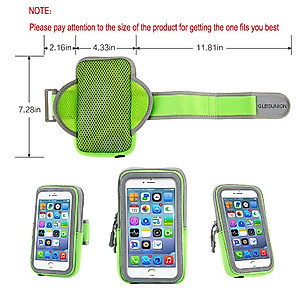 Multifunctional Outdoor Sports Armband Sweatproof Running Armbag Casual Arm Package Bag Gym Fitness Cell Phone Bag Key Holder for iPhone 15 14 13 Max Pro Plus Samsung Galaxy Note S23 S22 Edge, Pink