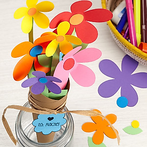 Astrodesigns Crafting Cardstock, 12" x 12", 65 lb/176 gsm, 10-Color Delightful Assortment, 100 Sheets (91039)