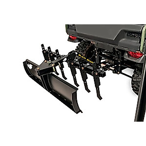 Black Boar ATV/UTV Scrape Blade Implement, Adjusts 0, 7.5 or 15 Degrees in Either Direction, Use to Cultivte, Establish Food Plot, Maintain Your Land (66005)