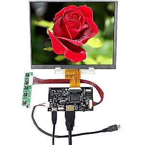 VSDISPLAY 8" 1024X768 IPS LCD 8 inch HJ080IA-01E with HD-MI Controller Board