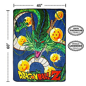 Dragon Ball Z Bed Blankets (DBZ-Blue)