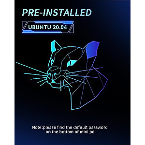 Ubuntu Linux Mini PC, AMD A9 9400 (up to 3.2 Ghz) Mini Computers, 8GB RAM 128GB SSD, Micro Desktop Computer PC with Dual 4K HDMI, 2.4G/5G Dual WiFi Bluetooth 4.0 Type-C USB 3.0 Linux Mini PC
