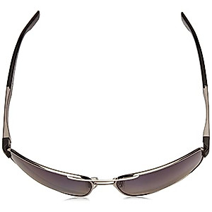 Hugo Boss BOSS Men's 0521/S Wrap Polarized Sunglasses, Ruthenium, 64 mm