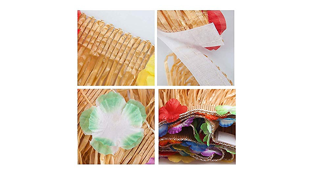 Luau Gold Table Skirts for Tropical Party Decor