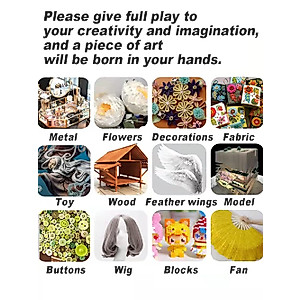 Craft,Model Glue, Glue for Model, Instantly Strong Adhesive for DIY Craft, Model, Miniature, Scrapbooking, Card Making, Photo, Toy, Decor, Crystal, Dries Clear, Wrinkle Resistant, Crack Resistant