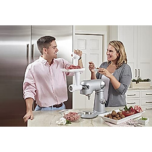 Cuisinart MG-50 Meat Grinder Attachment for SM-50 and SMD-50 Series, White