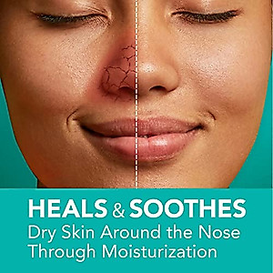 Vicks Sinex, Daily Moisturizing Nasal Balm, with Vitamin E, Hint of Aloe, Soothes and Hydrates Dry Skin Around The Nose, 0.5 FL OZ (Pack of 2)
