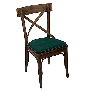 Klear Vu Twill Gripper Non-Slip Chairpad, Set of 4, 4 Count (Pack of 1), Hunter Green