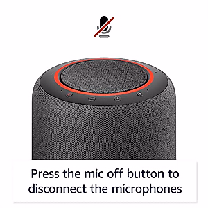 Echo Studio |Charcoal with Philips Hue White Smart Bulb