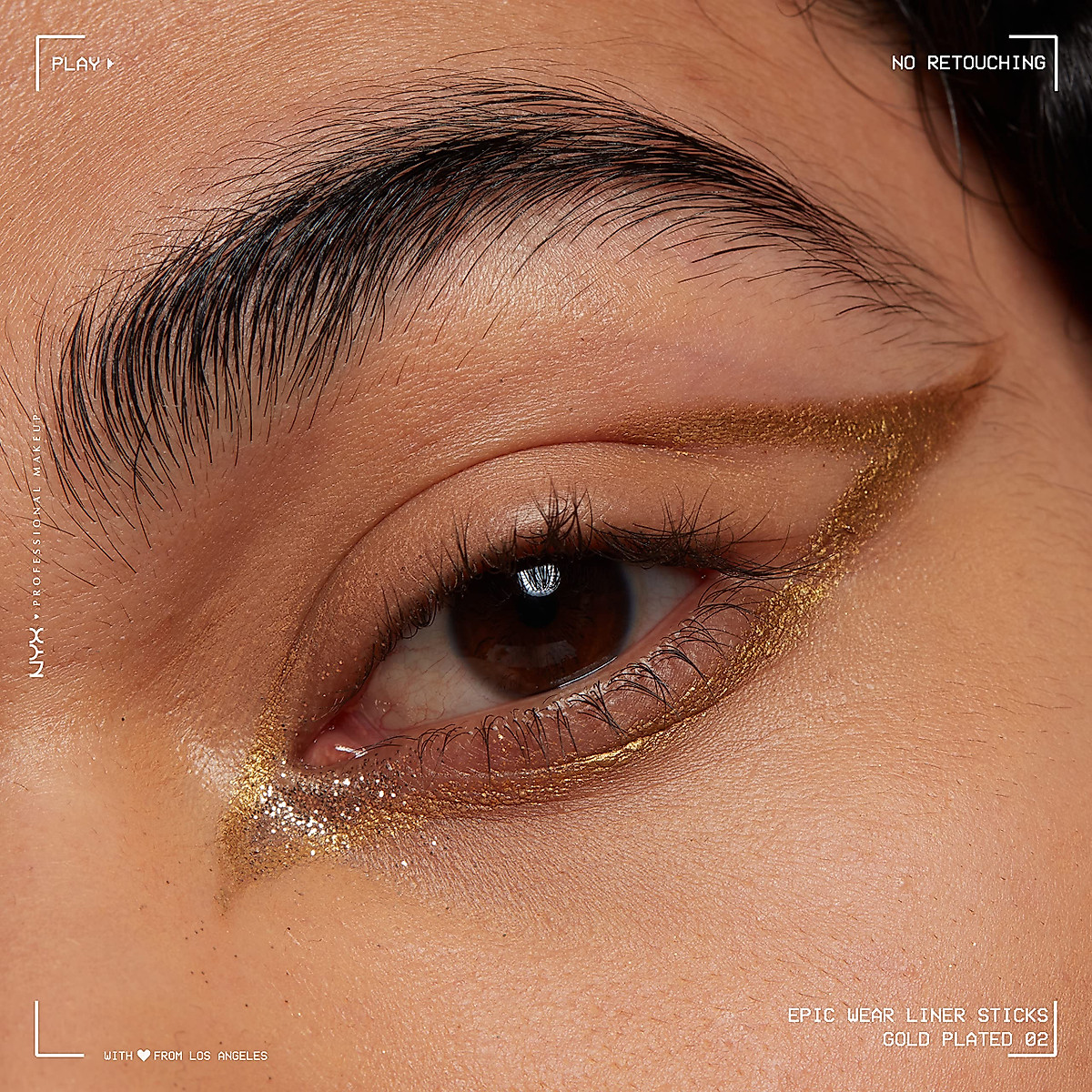 NYX PROFESSIONAL MAKEUP Epic Wear Liner Stick, Long-Lasting Eyeliner Pencil - Gold Plated