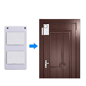 HENDUN Wireless Door Alarms When Opened with Remote, Door Security Sensor, Pool Alarm for Kids Safety, Sliding (2 Pack)