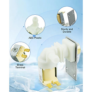 040003579 Water Inlet Valve Compatible with Manitowoc Ice Machine U0140 U0190 U0240 U0310, 115V/120V