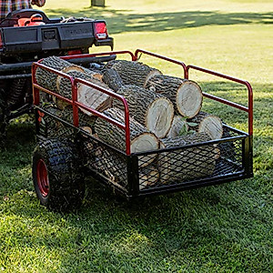 Yutrax TX162 HC1500 Heavy Duty ATV / UTV Trailer – for Off-Road Use - 1,500 lb. Capacity