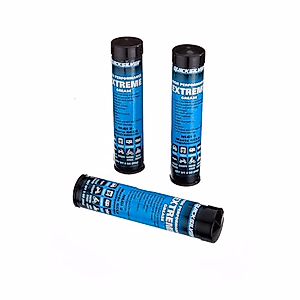 Quicksilver 8M0071837 High Performance Extreme Grease/Lubricant with PTFE, 3-Oz. Cartridges, Pack of 3