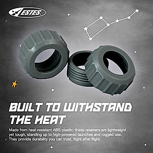 Estes 29-mm Motor Retainer Set Brown/a