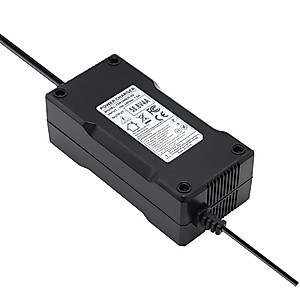 58.8V 4A Lithium Battery Charger AC Adapter Power Supply for 14S 51.8V 52V Batteries Pack DC 5.5 * 2.1mm Plug with 5.5 * 2.5mm Tip