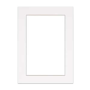 8x10 Mat for 11x14 Frame - Precut Mat Board Acid-Free White 8x10 Photo Matte Made to Fit a 11x14 Picture Frame, Premium Matboard for Family Photos, Show Kits, Art, Picture Framing, Pack of 1 Mat