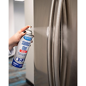 Sprayway SW148R Water-Based Stainless Steel Cleaner, 15 oz.