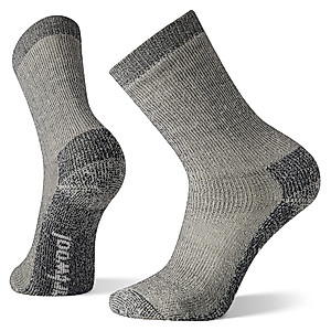 Smartwool Hike Classic Edition Extra Cushion Crew Socks, Medium Gray, Large