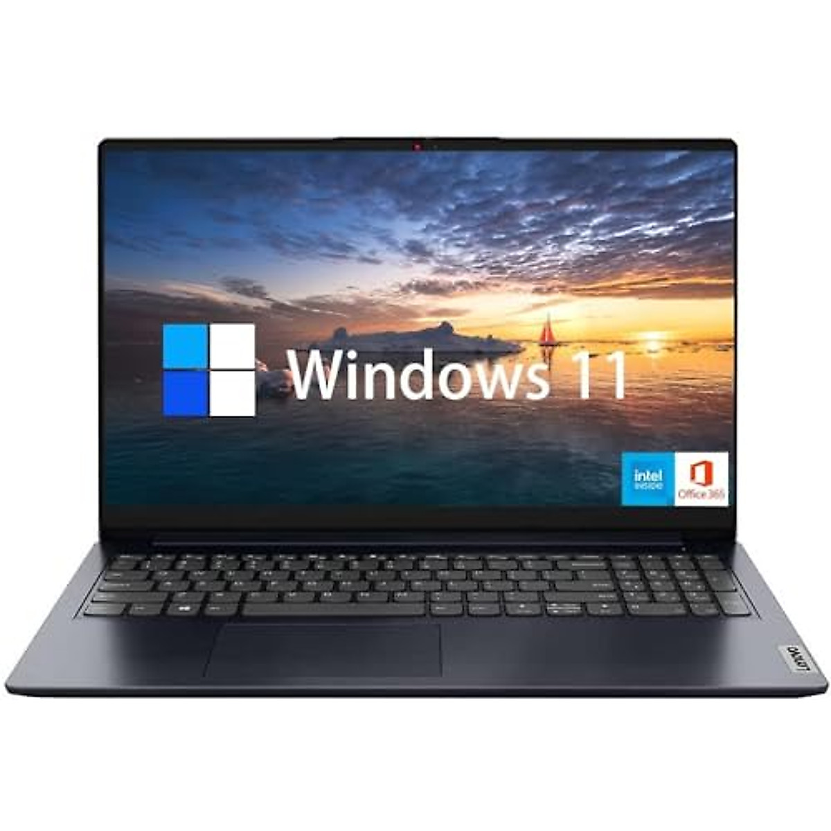 Lenovo IdeaPad 15.6 Inch FHD Laptop, Intel Pentium Silver N6000, Windows 11, 20GB RAM, 1TB SSD, 128GB eMMC, 1-Year Microsoft 365 Personal, Type-C, Abyss Blue, PCM