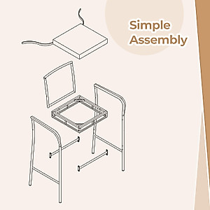 COSTWAY Wicker Bar Stools Set of 4, Patio Bar Height Chairs with Cushions, Armrests and Footrests, Outdoor Rattan Barstools for Backyard, Deck, Pool, 400 lbs Max Load, Mix Gray (4)