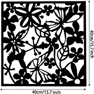 Hanging Room Divider Made of PVC, 24 PCS Partitions Panel Screen for Decorating Bedroom, Dining, Study and Sitting-Room, Hotel, Bar,Restaurant, 4 Pieces Each of Black, Red, and White