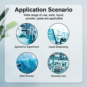 Heyiarbeit 5pcs Plastic Lab Chemical Reagent Bottle 1000ml/34oz Wide Mouth Sample Sealing Liquid Storage Container Black Cap