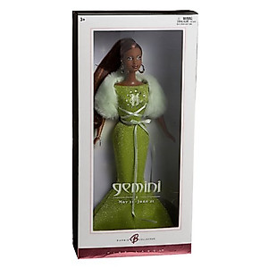 Barbie Collector Zodiac Dolls - African American - Gemini (May 22 - June 21)