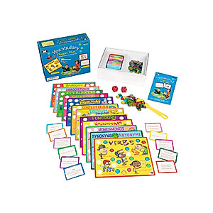 Super Duper Publications | Vocabulary Chipper Chat® Magnetic Game | Educational Learning Resource for Children | Magnetic Wand, Chips, and Game Boards |