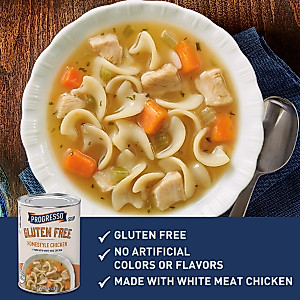 Progresso Gluten Free Homestyle Chicken Soup, 14 oz. (Pack of 8)