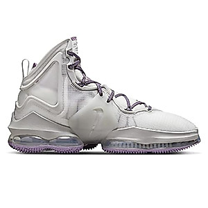 Nike Men's Lebron 19 Basketball Shoes, Phantom/Canyon Purple, 10 US