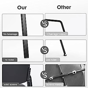 Guest Reception Chair - Waiting Room Chair Set of 2 with Fixed PU Leather Padded Armrest, Clinic Chairs with Lumbar Support,Office Desk Chairs without Wheels for Restaurant, Library, Barber Store