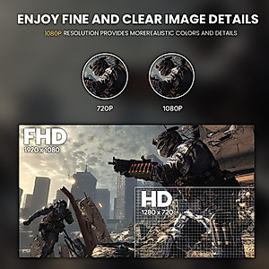 CRUA 27" 144Hz/180Hz Curved Gaming Monitor, FHD 1080P VA Screen 1800R Computer Monitors, 1ms(GTG) with FreeSync, Low Motion Blur, DisplayPort, HDMI, Support Wall Mount Install- Black