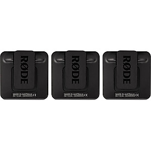 Rode Wireless GO II 2-Person Compact Digital Wireless Microphone System/Recorder Bundle with ZG-R30 Charging Case Wireless GO/Wireless GO II Microphone System