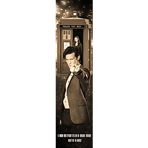 Matt Smith Doctor Who Bookograph Metal Bookmark