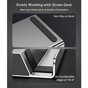 Steam Deck Dock 4K 60Hz, 6-in-1 Docking Station Compatible with Lenovo Legion Go, Steam Deck OLED, ASUS ROG Alloy, Steam Deck Accessories with 3 USB-A 3.0, 100W PD, 1000M RJ45, Aluminum Alloy Shell